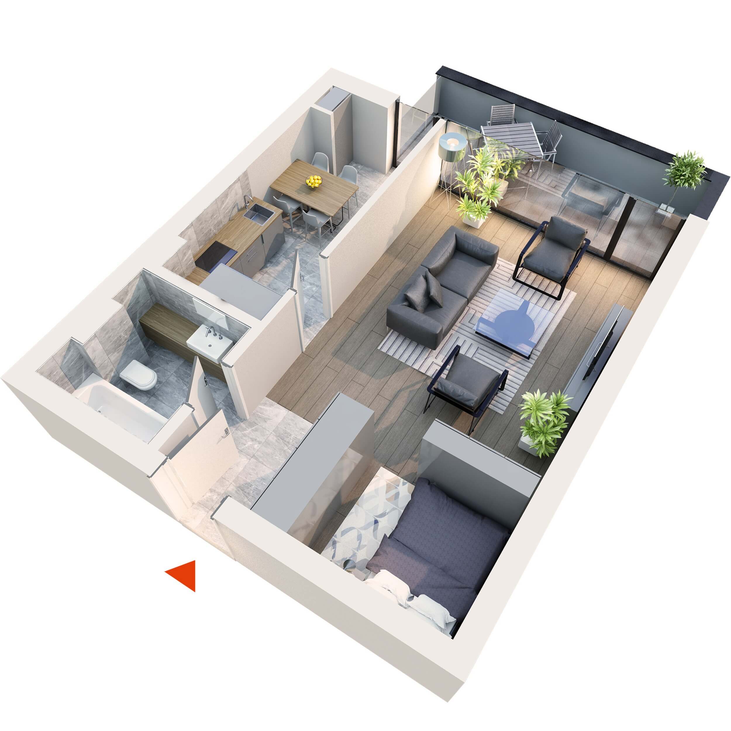 Garsoniere Noi de Vanzare si Studio-uri - Zona Bucurestii Noi ...